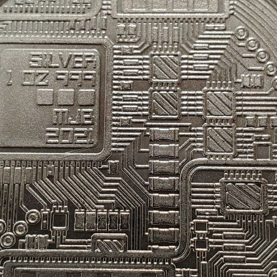 2021 Dogecoin 1 oz .999 fine silver commemorative Limited Original xrp ...