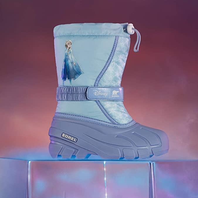 Sorel Kids Girl's Disney X Flurry™ Frozen 2™ Boot- Elsa Edition, Size 4 ...