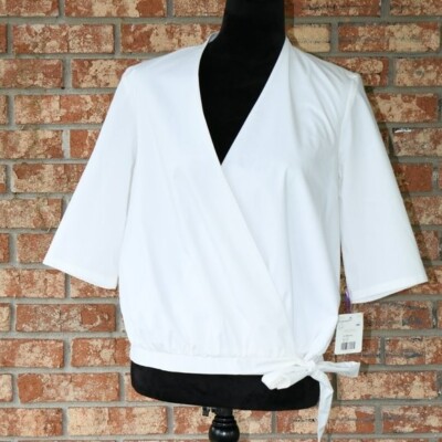 Helios & Luna White Short Sleeve Top NWT | eBay