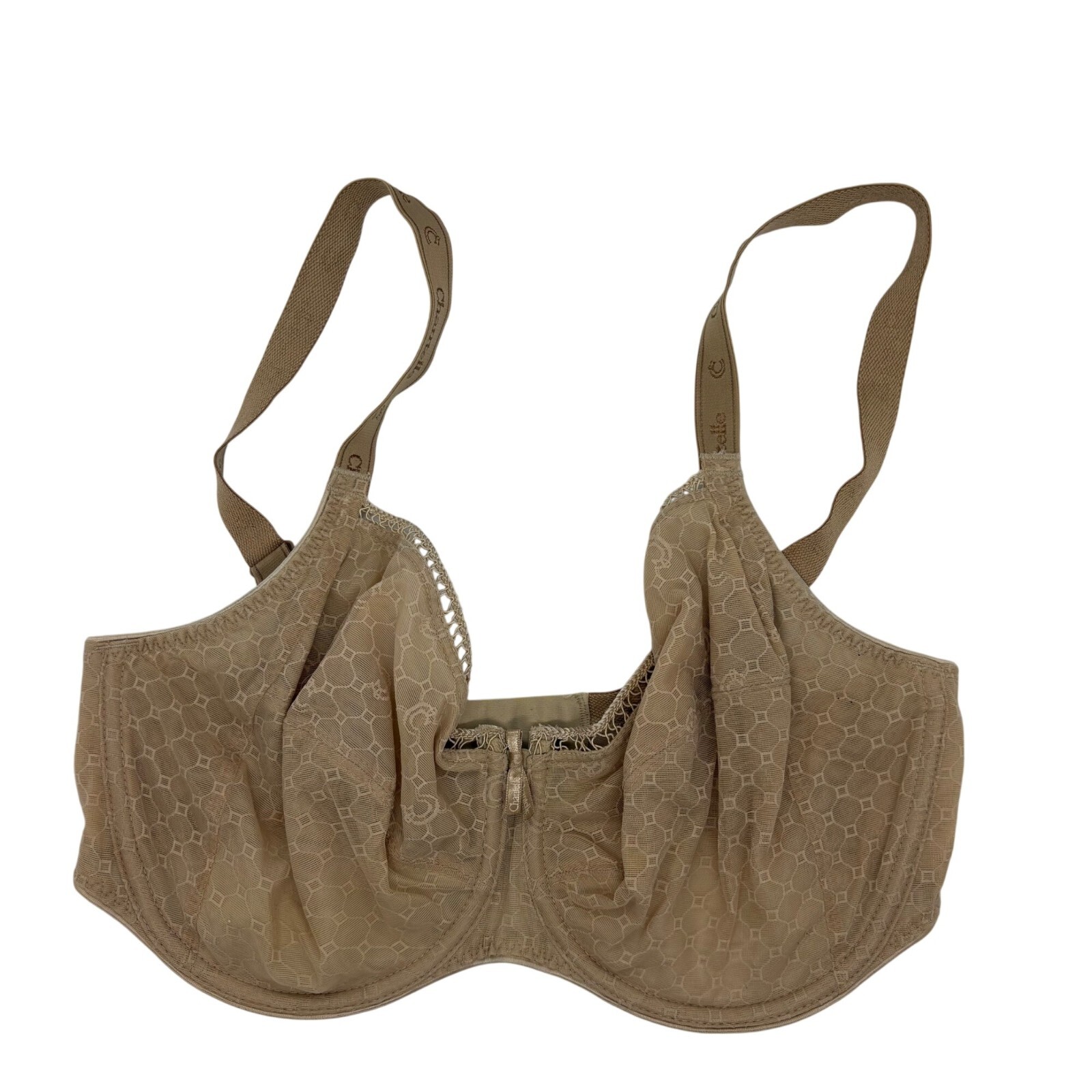 Chantelle Chic Sexy Unlined Underwire Bra 32DDDD Beig… - Gem
