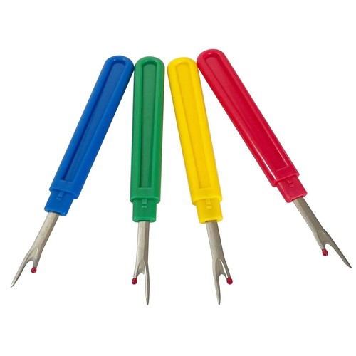4pcs/pack 4-Color Big Size Seam Ripper For Thread Removing Job Easy to ...