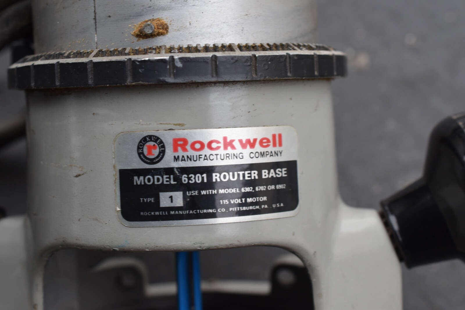 Rockwell Router 6702 with base 6301 | eBay