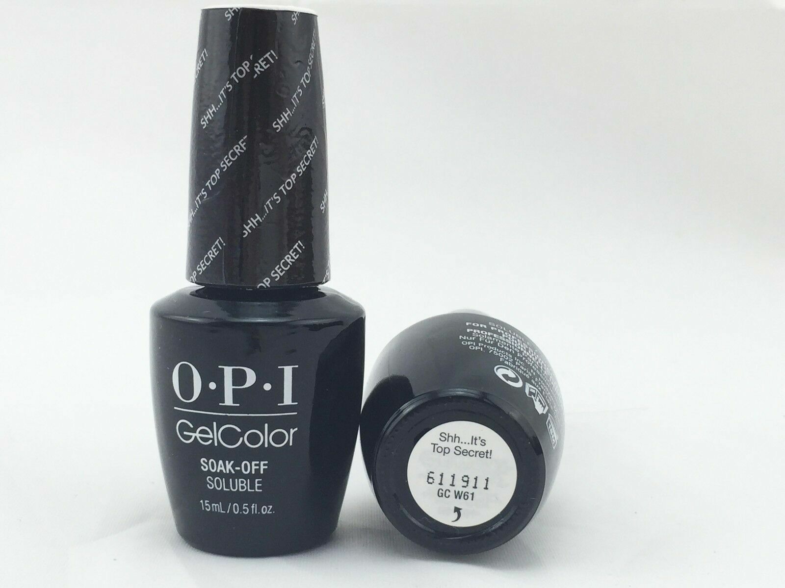 OPI Gel Color Soak-Off UV LED Gel Polish 0.5oz GC W61 Shh... It's Top ...