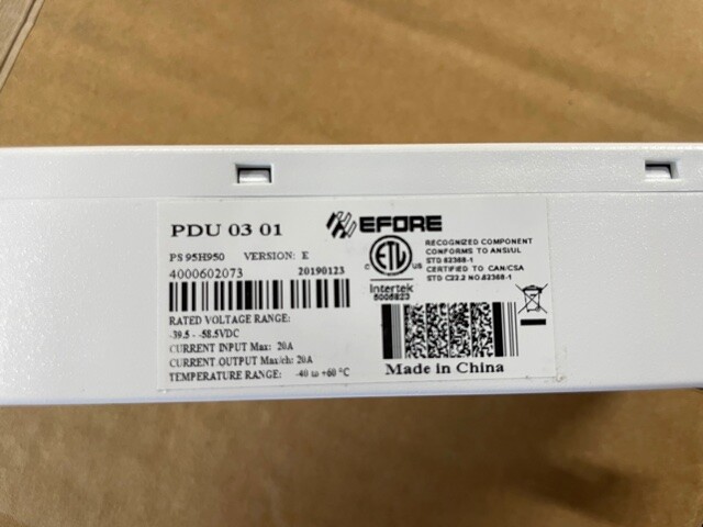 Ericsson PDU 03 01 BGM 136 106/1 or BGM136106/1 for sale online | eBay