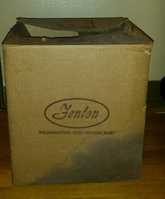 VTG FENTON BOX ONLY FOR 12" BASKET 3734 7234-SC | eBay