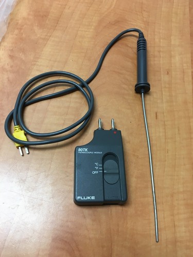 Fluke 80TK Thermocouple Module K Type with Probe | eBay