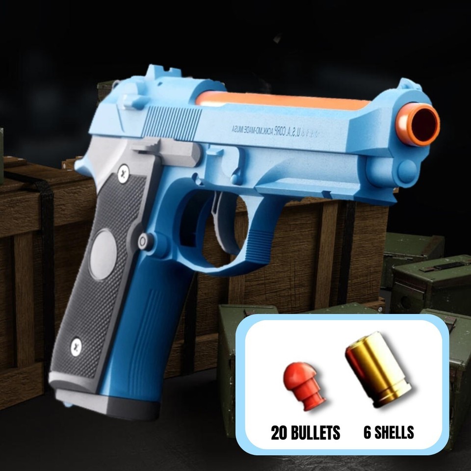 Beretta M9A3 Shell-ejecting Soft Bullet Toy Gun Pistol | eBay