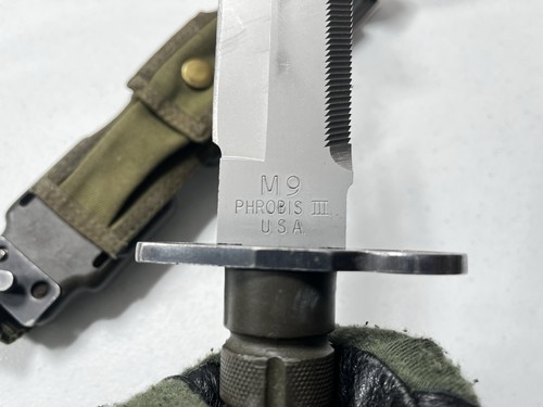 USGI M9 Phrobis III USA (Gen 2) Bayonet/Knife W/ Sheath | eBay