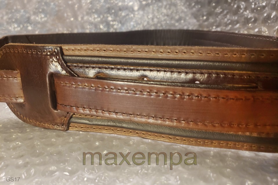 Taylor Element Guitar Strap Distressed Leather Brown 2.5in (4123-25) | eBay