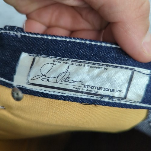 Vintage HASH Jeans Womens 31 Blue Deadstock Wide Flare Made in USA ...