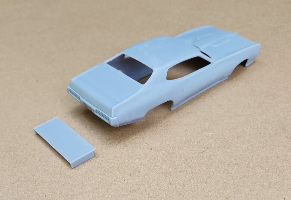 ABS-LIKE RESIN 3D PRINTED 1/25 1969 PONTIAC GTO PRO MOD BODY | eBay