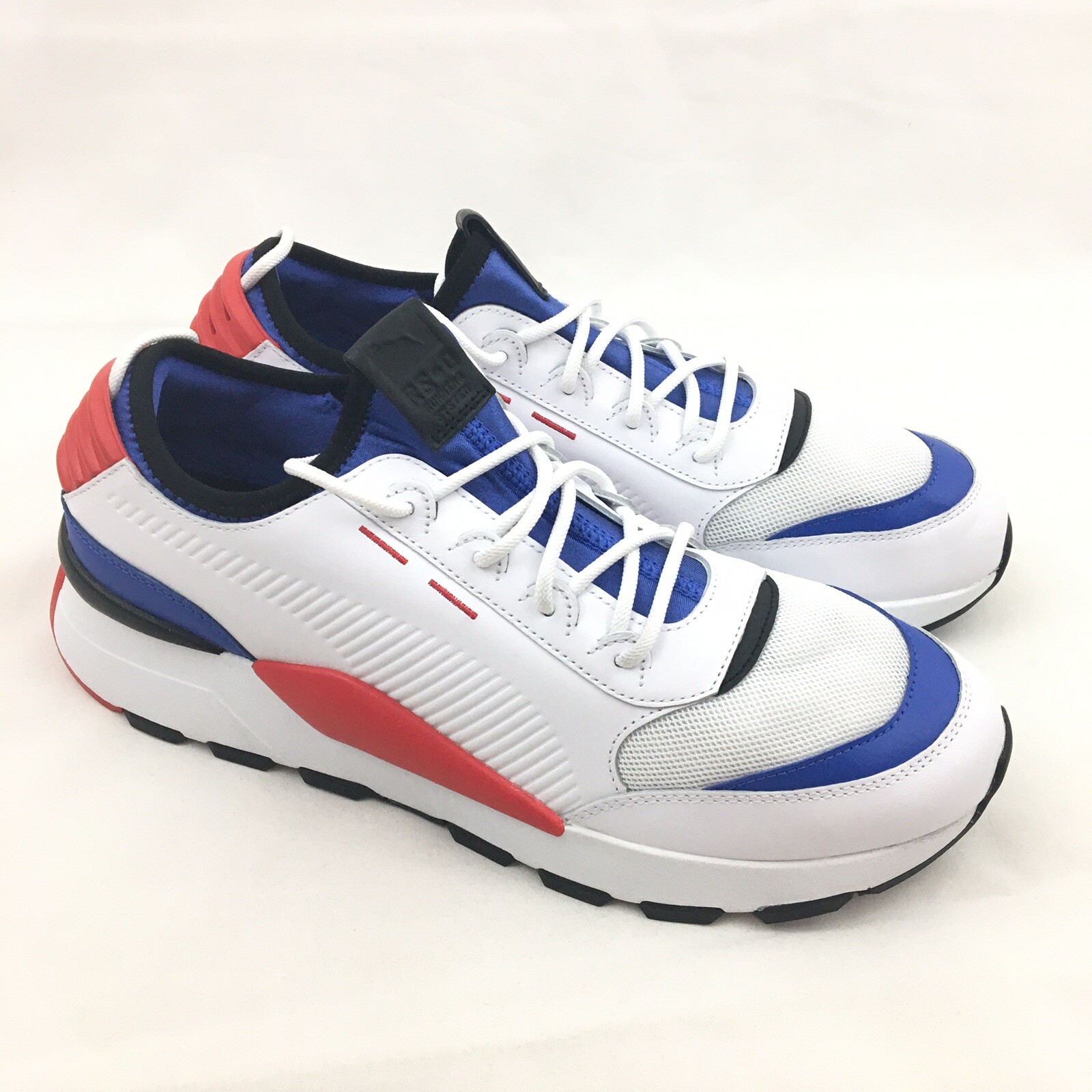 Puma RS-0 Sound Play Running System White Blue Red Shoes 366890-01 Mens ...