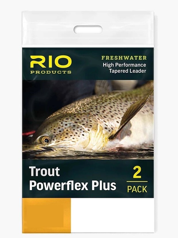 RIO Powerflex Plus Leaders - 2 Pack - Size - 4X - 7.5ft - 7.5lb - New ...