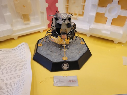 Franklin Mint Apollo 11 First Lunar Moon Module NASA 1:48 Scale Diecast ...