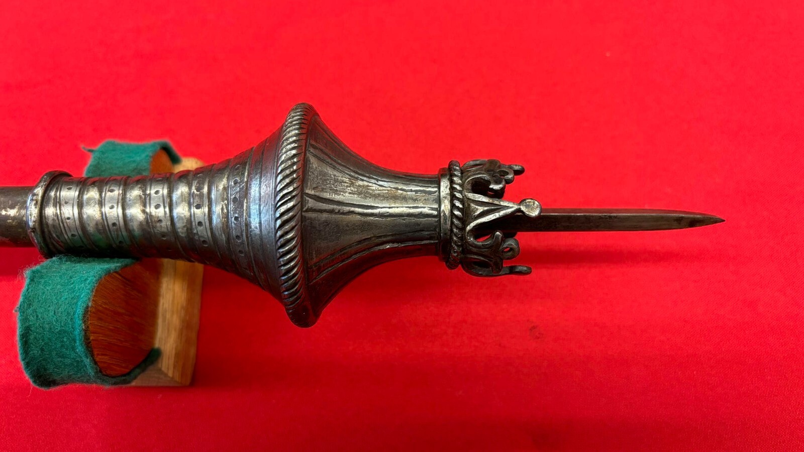 Very Rare All Steel French Combination Mace And Retractable Dagger ...