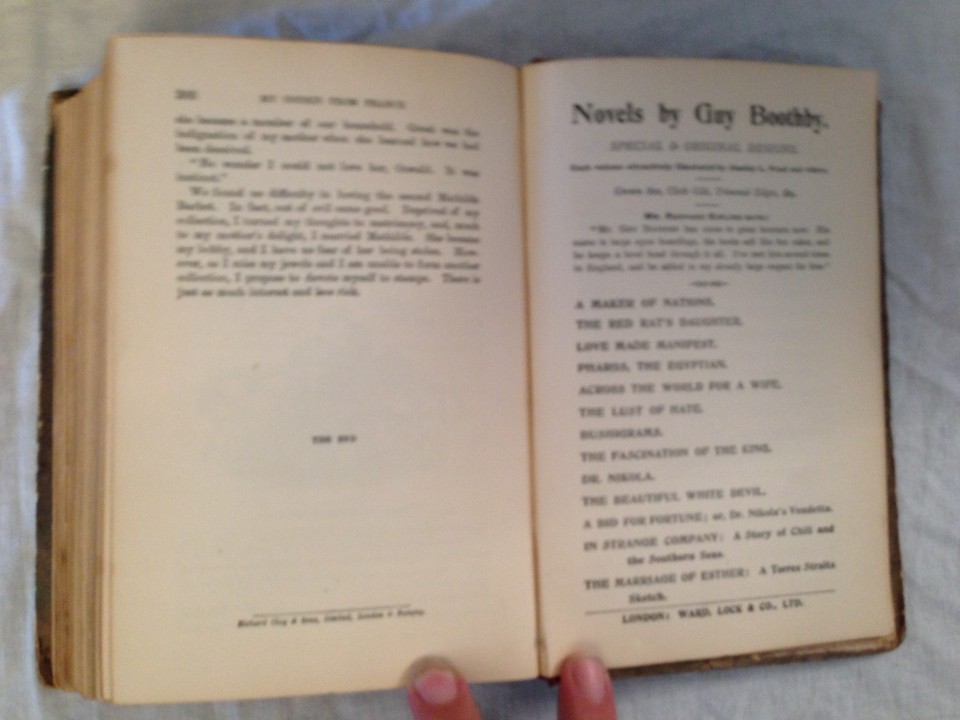 Fergus Hume - The Dwarf's Chamber - 1898 Ward Lock - Scarce Mystery ...