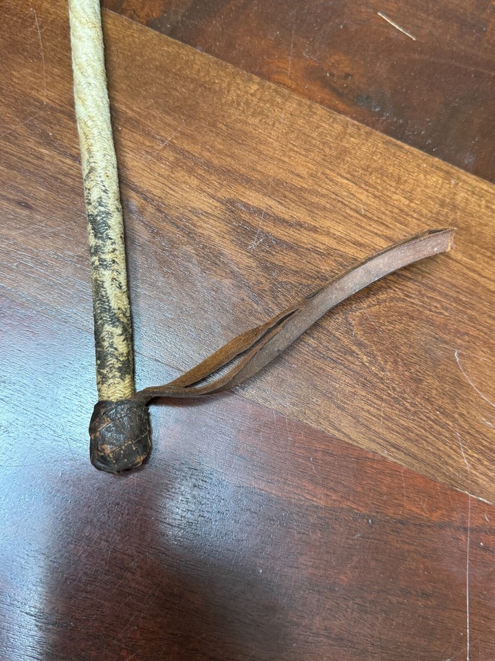 VINTAGE RIDING CROP LEATHER, WOVEN 29 INCHES LONG | eBay