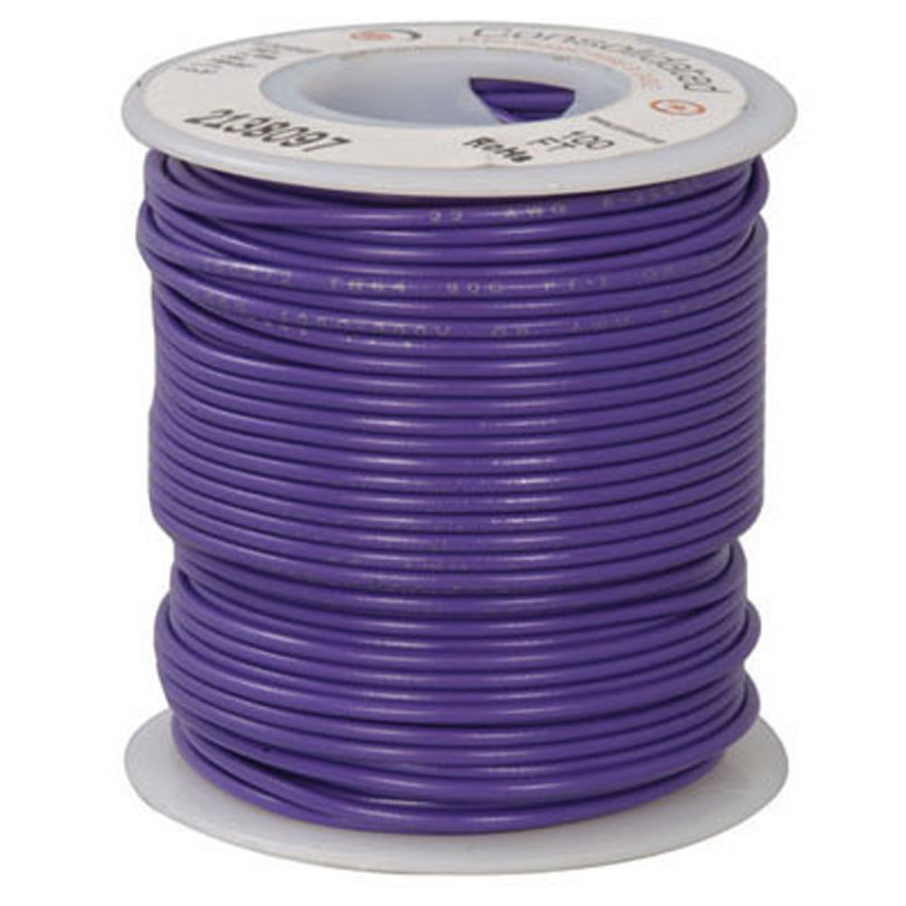 18 AWG Violet Stranded Tinned-Copper Hook-Up Wire 100 Feet | eBay