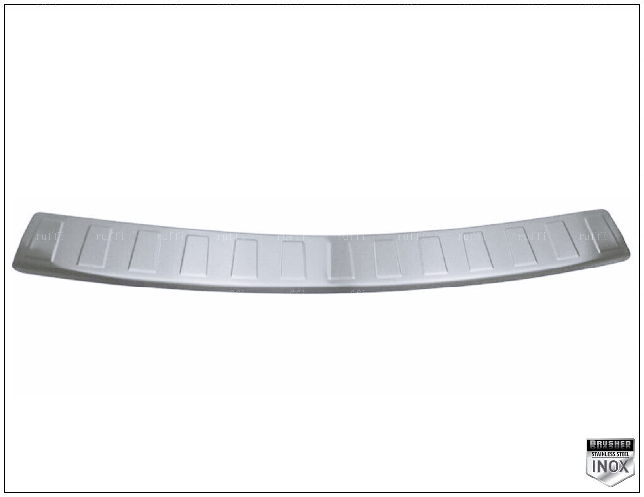 Chrome Rear Bumper Protector BRUSHED For Vauxhall Opel MOKKA / MOKKA X ...