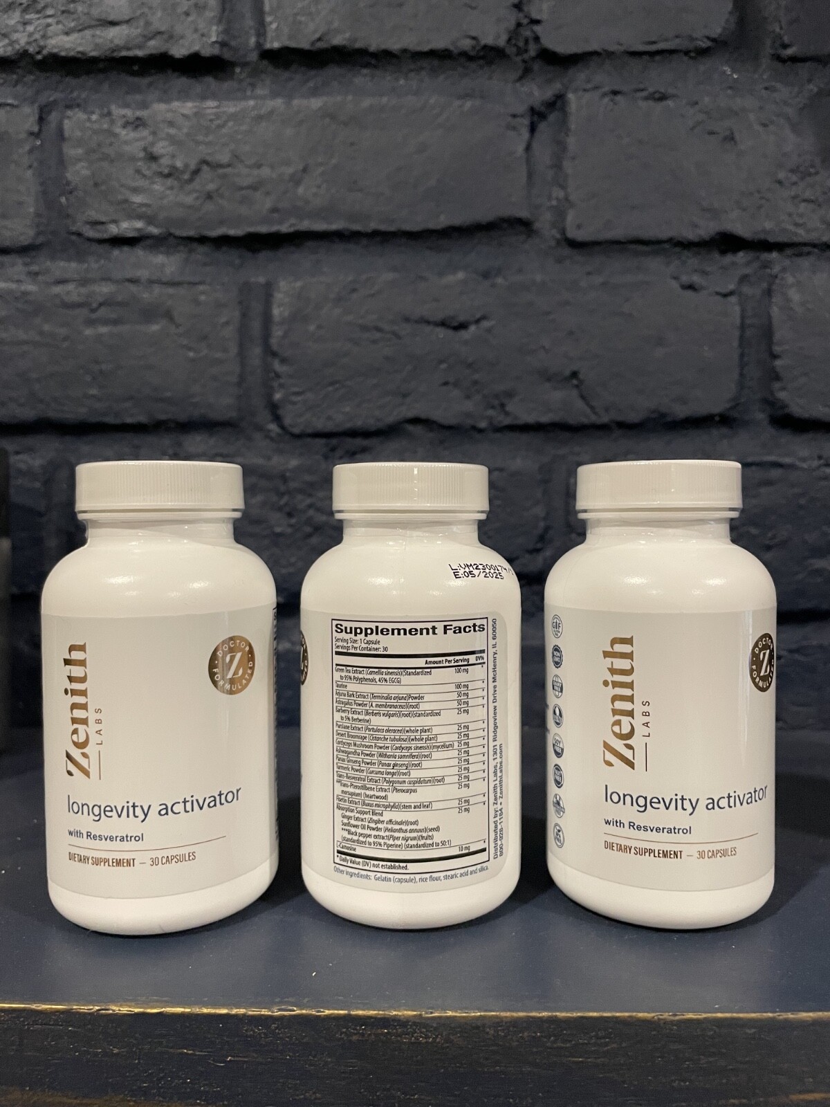 Longevity Activator Anti-Aging Supplement by Zenith Labs - Exp 10/2025 ...