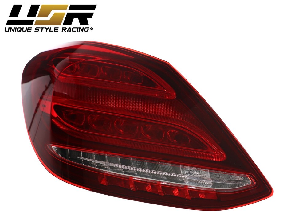 DEPO Plug n Play AMG C63 FULL LED Bar Tail Light For 2015+ Mercedes C ...