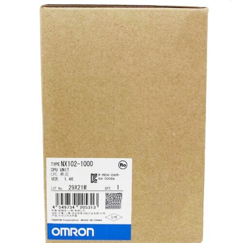 NX102-1000 Omron CPU unit module NX102 1000 New In Box | eBay