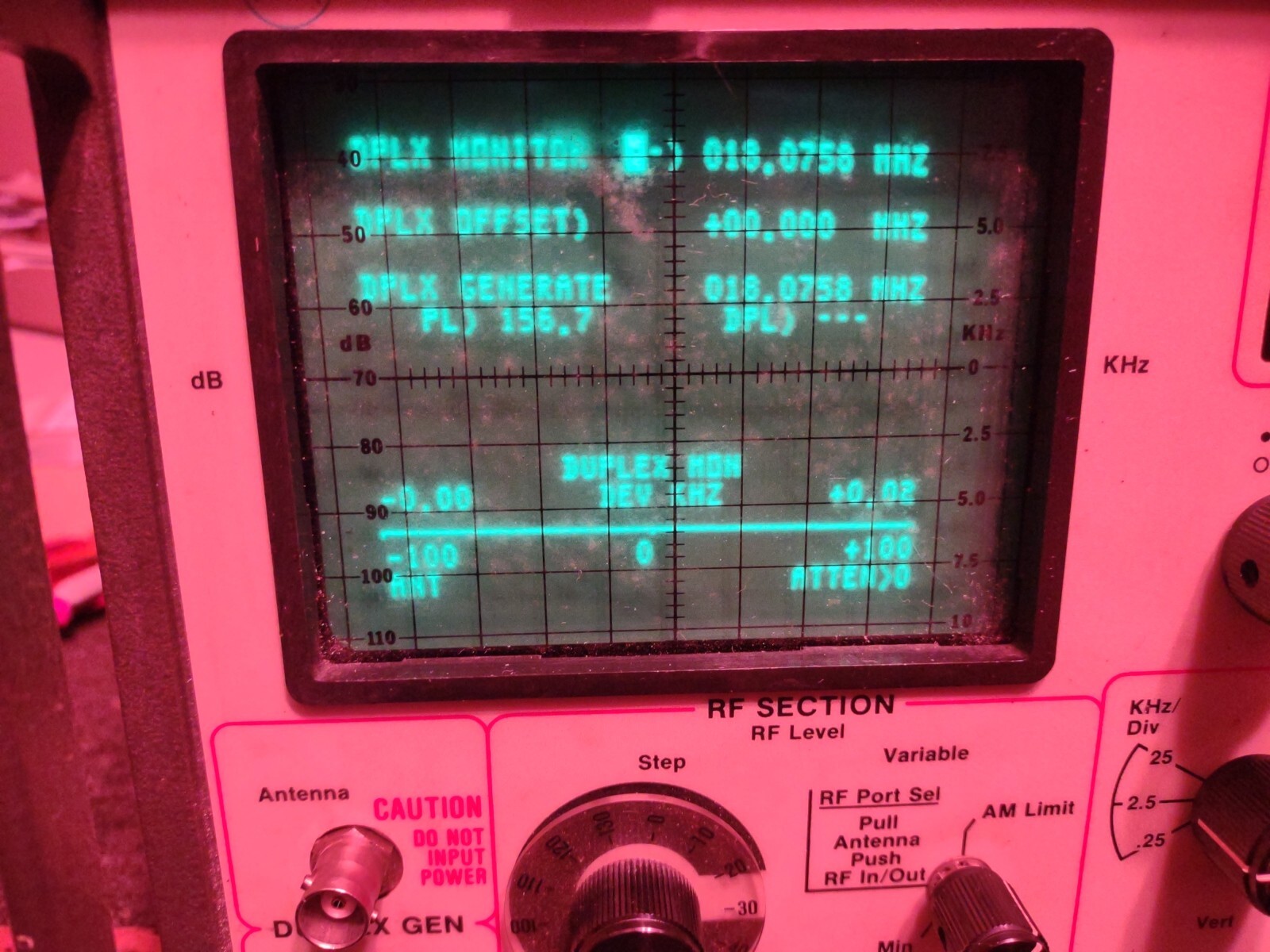 Motorola Communications System Analyzer Service Monitor R2001D *TESTED ...