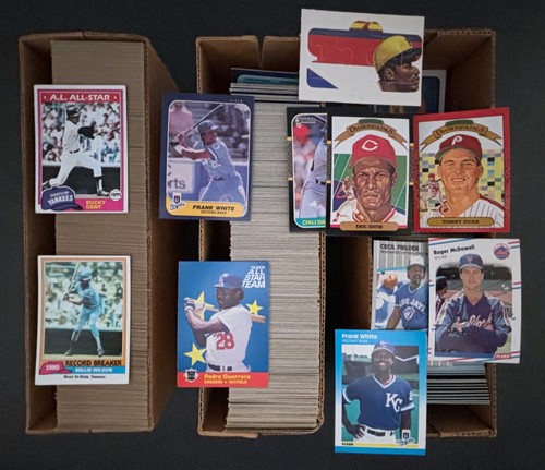1,700+ Baseball Card Lot Fleer Donruss Topps Commons + Minor Stars | eBay