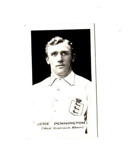 1922-23 The Champion Famous Football Captains JESSE PENNINGTON #5 [NM ...