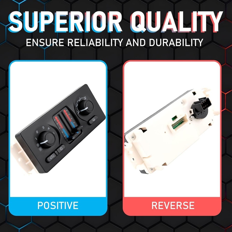 Climate Control Module 599-210xd Ac Control Panel Fits Chevy GMC ...