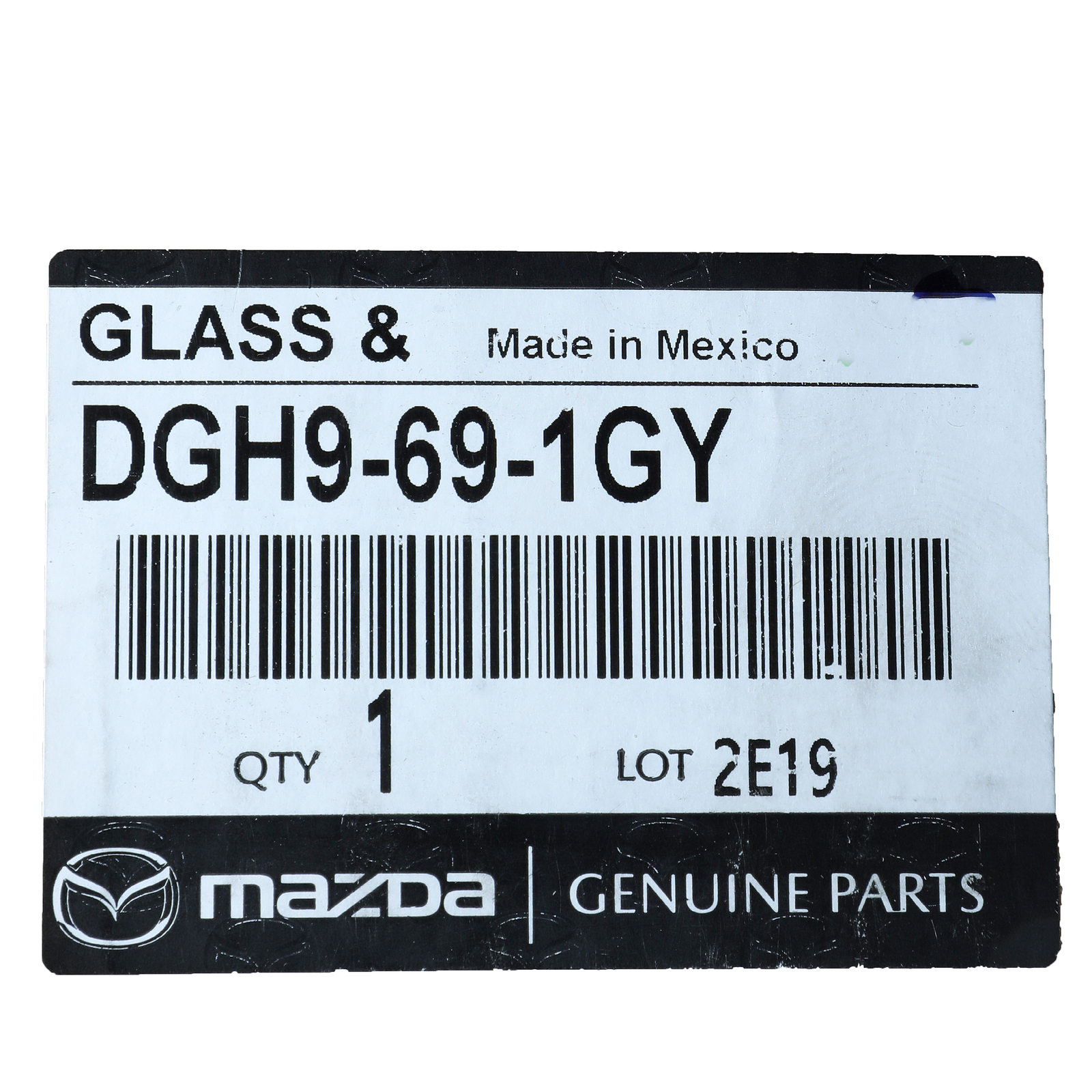 NEW OE GENUINE Mazda 2020-2021 CX-30 Left Door Sideview Mirror Glass ...