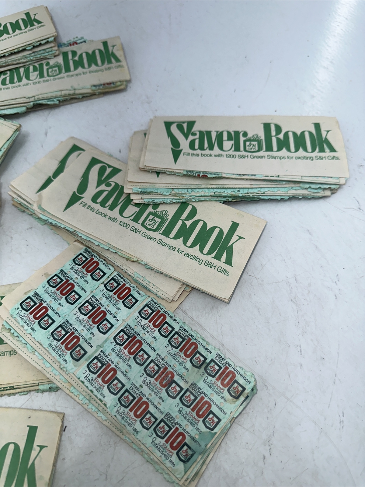 S & H Green Stamps - 40 Full Saver book 1200 Stamps Each 48000 Total ...