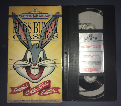 Bugs Bunny Classics (VHS, 1989, Special Collectors' Edition) Cartoons ...