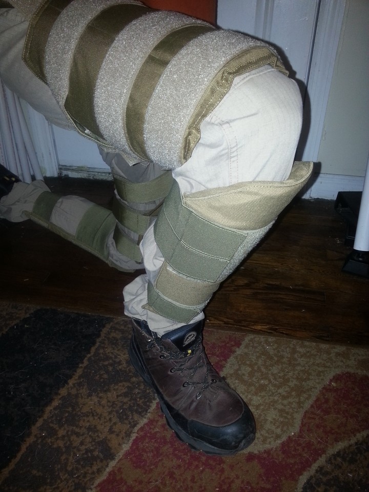 bulletproof UPPER LEG body armor IIIA RARE thigh armor GEN 2 (multi cam ...