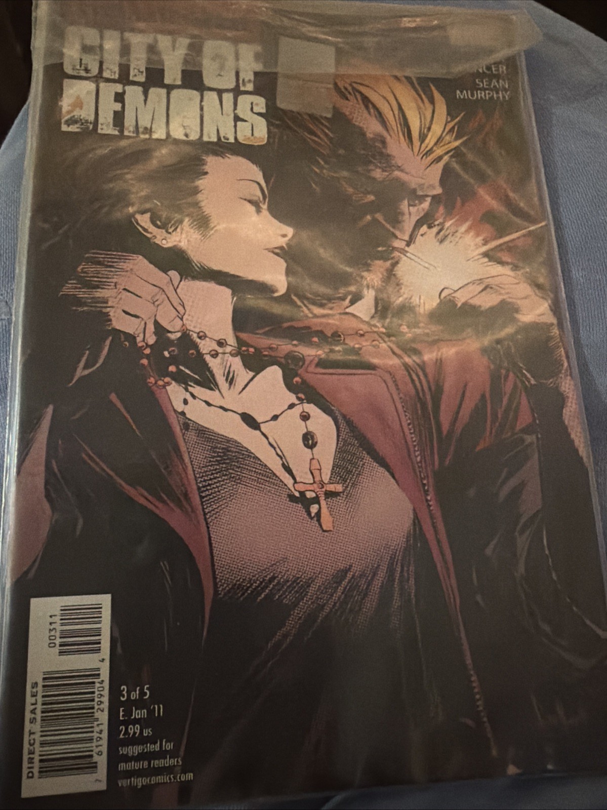 Hellblazer City of Demons (2010 DC/Vertigo) #4 artwork by SEAN MURPHY ...