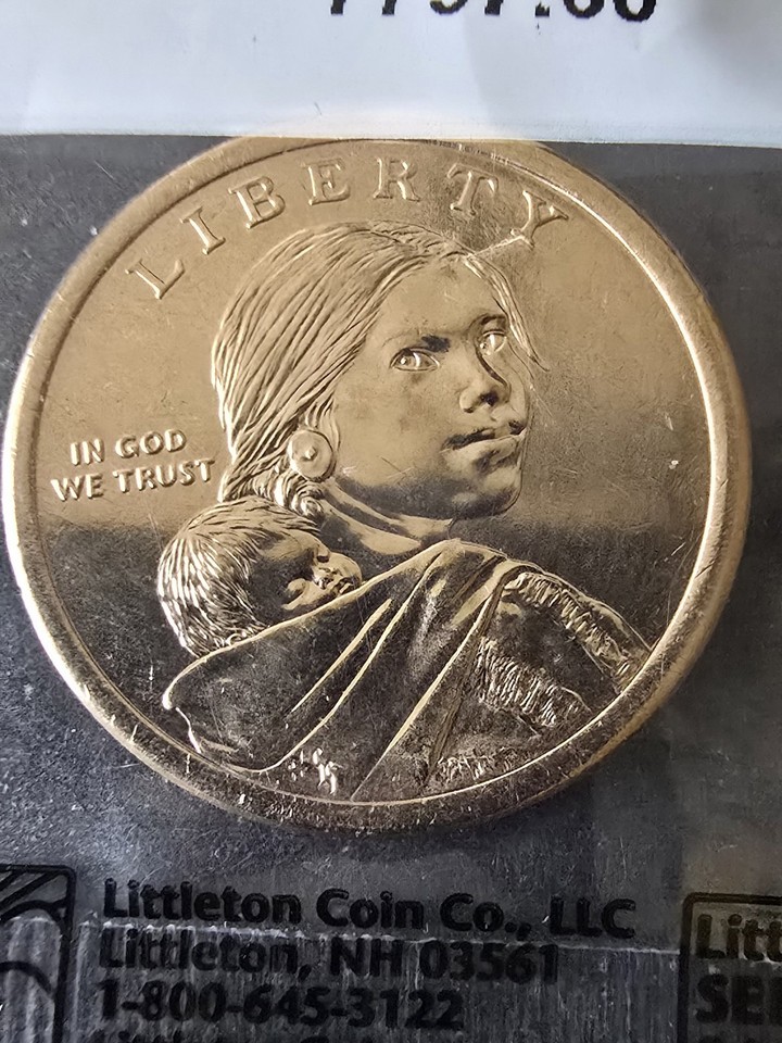 2017D Native American Dollar Coin Sacagawea - Mohawk Ironworkers Dollar ...