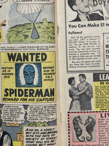 The Amazing Spider-man #1 [Marvel, 1963] KEY Complete Interior ...
