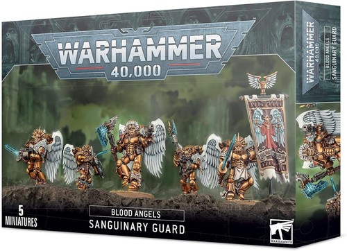 Warhammer 40k Blood Angels Sanguinary Guard Box | Out of Production ...