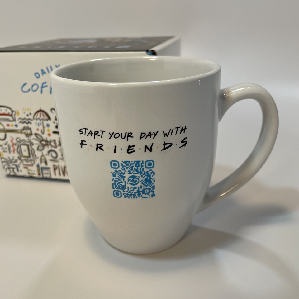 New FRIENDS TV Show Central Perk Daily Dose 25th Anniversary Coffee Cup ...