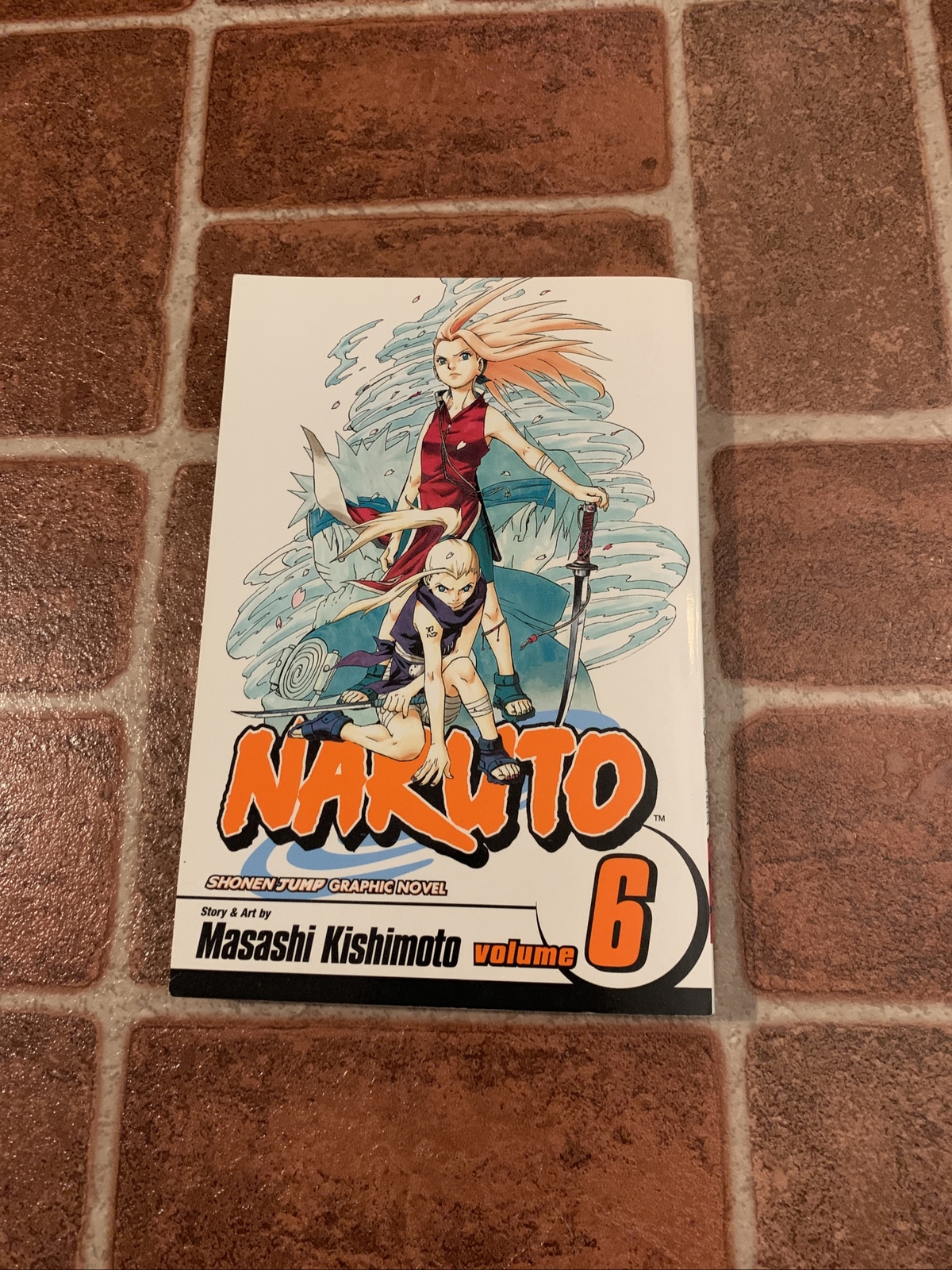 Naruto Volume 6 English Manga Masashi Kishimoto Viz RARE OOP FREE ...