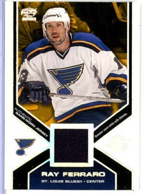 2002-03 Pacific Jerseys HoloSilver #44 Ray Ferraro JERSEY /40 - St ...