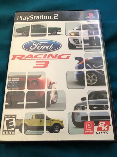 Ford Racing 3 Sony PlayStation 2 2005 Case Manual Disc Tested Great ...
