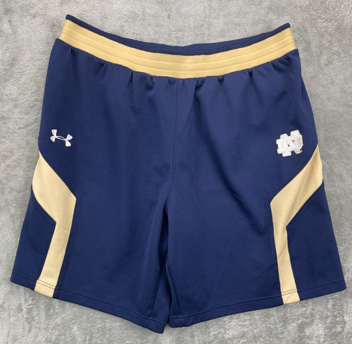 Under Armour Men's Notre Dame Fighting Irish Football Shorts XL Navy | eBay