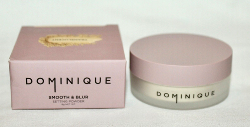 Dominique Cosmetics Smooth & Blur Setting Powder Shade Translucent NIB ...