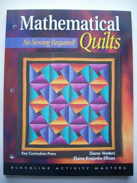 Mathematical Quilts No Sewing Required Using quilt block to explain ...