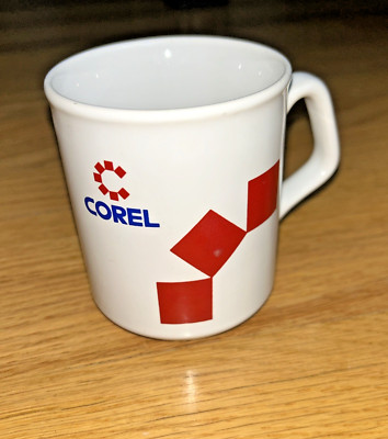 Vintage Pre-2001 COREL SOFTWARE COMPANY - Coffee Mug | eBay