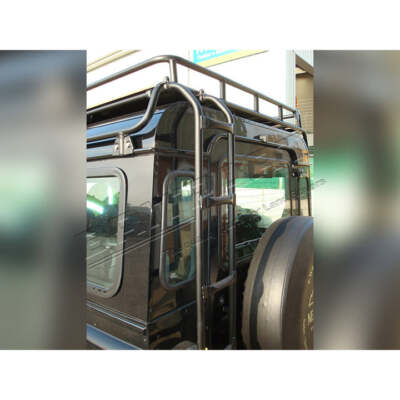 Land Rover Defender 90 110 G4 Expedition Roof Rack Rear Ladder DA4722 ...