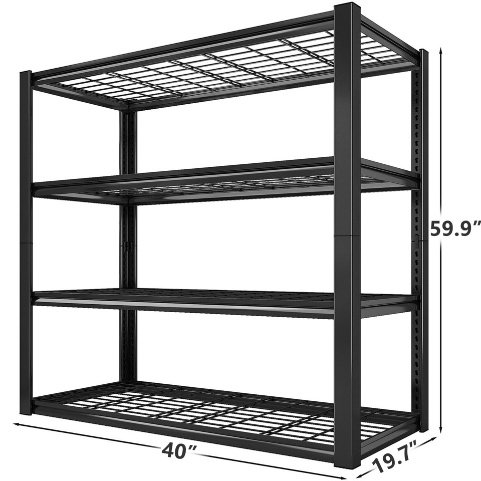 Storage Shelves Garage Shelving Heavy Duty Warehouse Basement ...