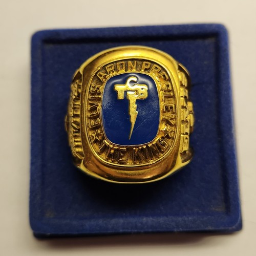 Elvis Presley Heavy Brass Ring Paperweight | eBay