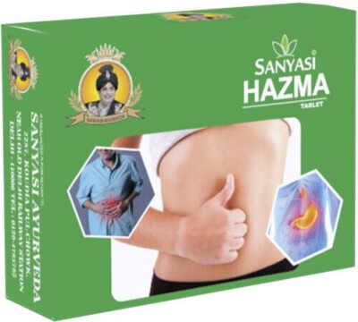 Sanyasi Ayurveda Hazma Tablet ( 120 tab ) IMPROVES DIGESTION -FREE SHIP ...